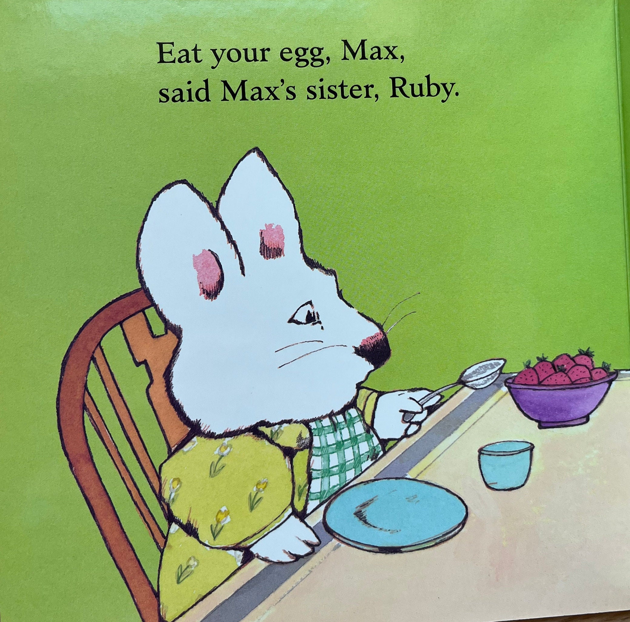 Max's Breakfast by Rosemary Wells (board Book) - Etsy