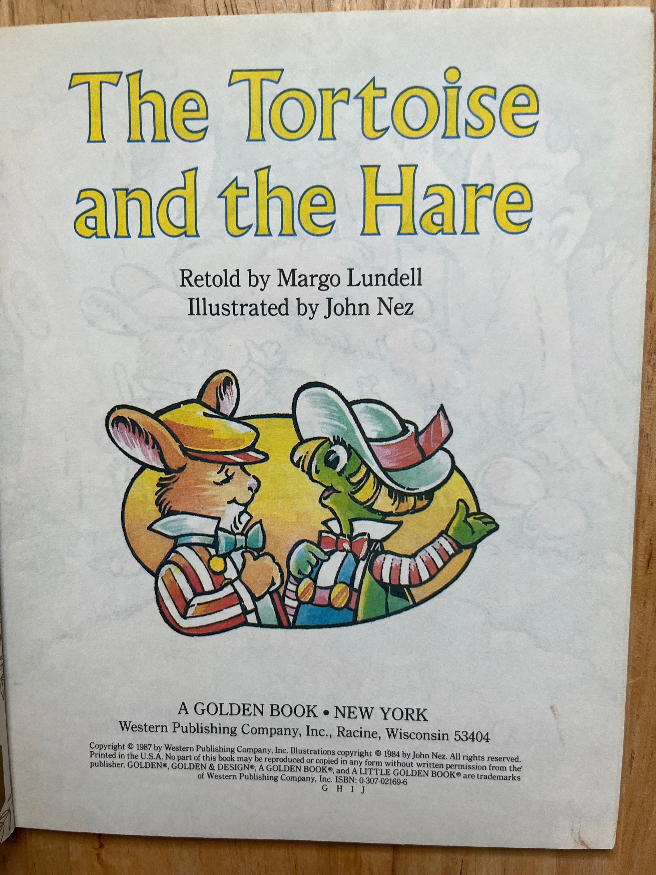 The Tortoise and the Hare (a Little Golden Book) - Etsy