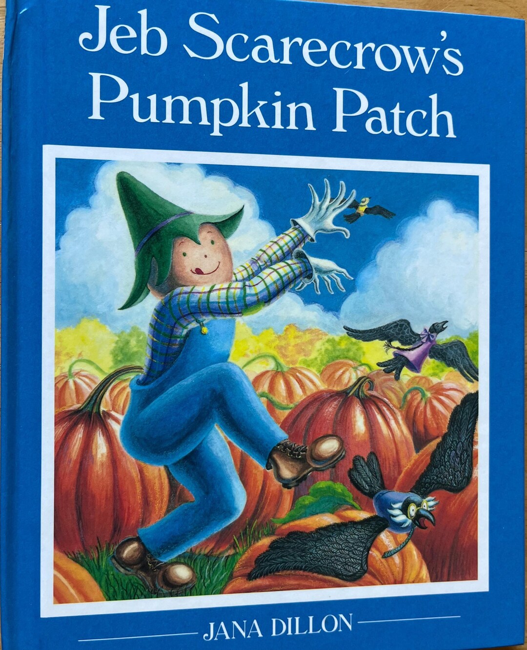 Jeb Scarecrow's Pumpkin Patch by Jana Dillon (hardcover) - Etsy