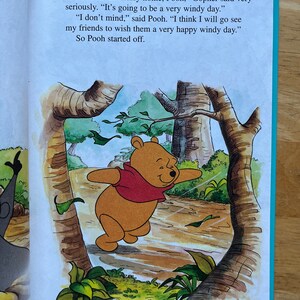 Disney's Winnie the Pooh and the Windy Day (hardcover) - Etsy