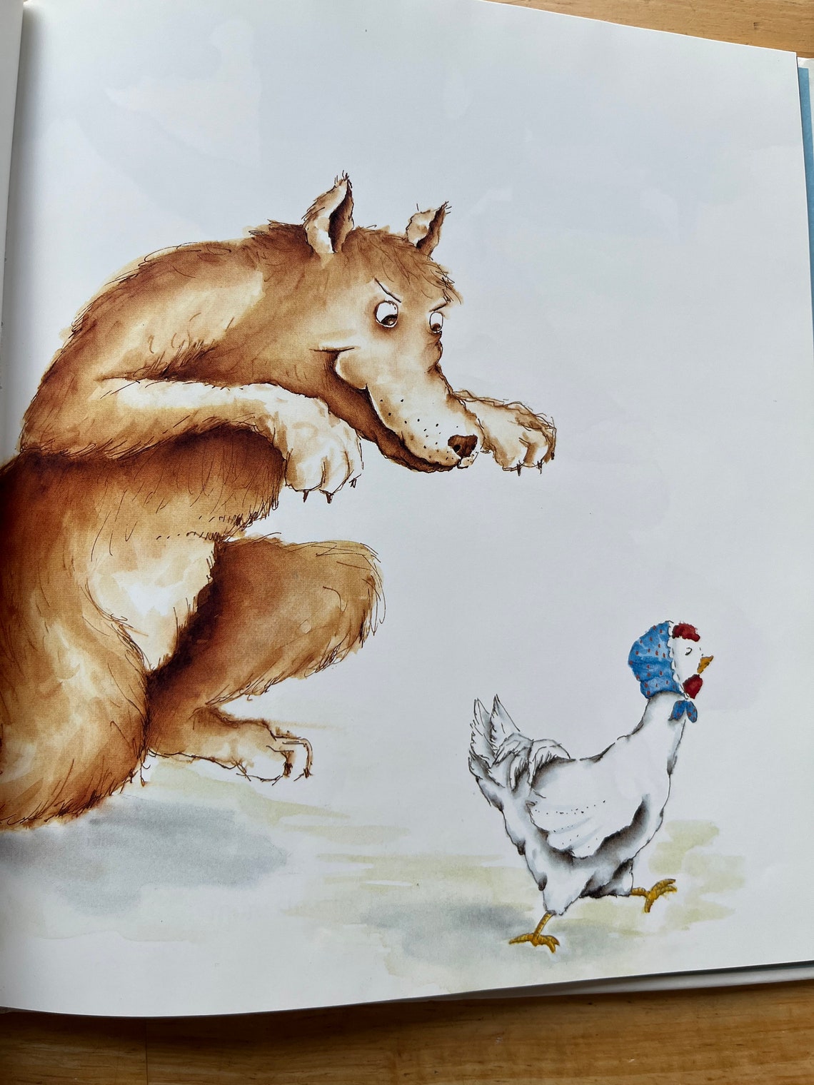 The Wolf's Chicken Stew by Keiko Kasza hardcover - Etsy