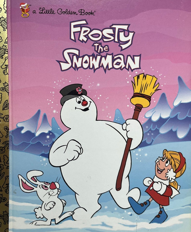 Frosty the Snowman (a Little Golden Book) - Etsy
