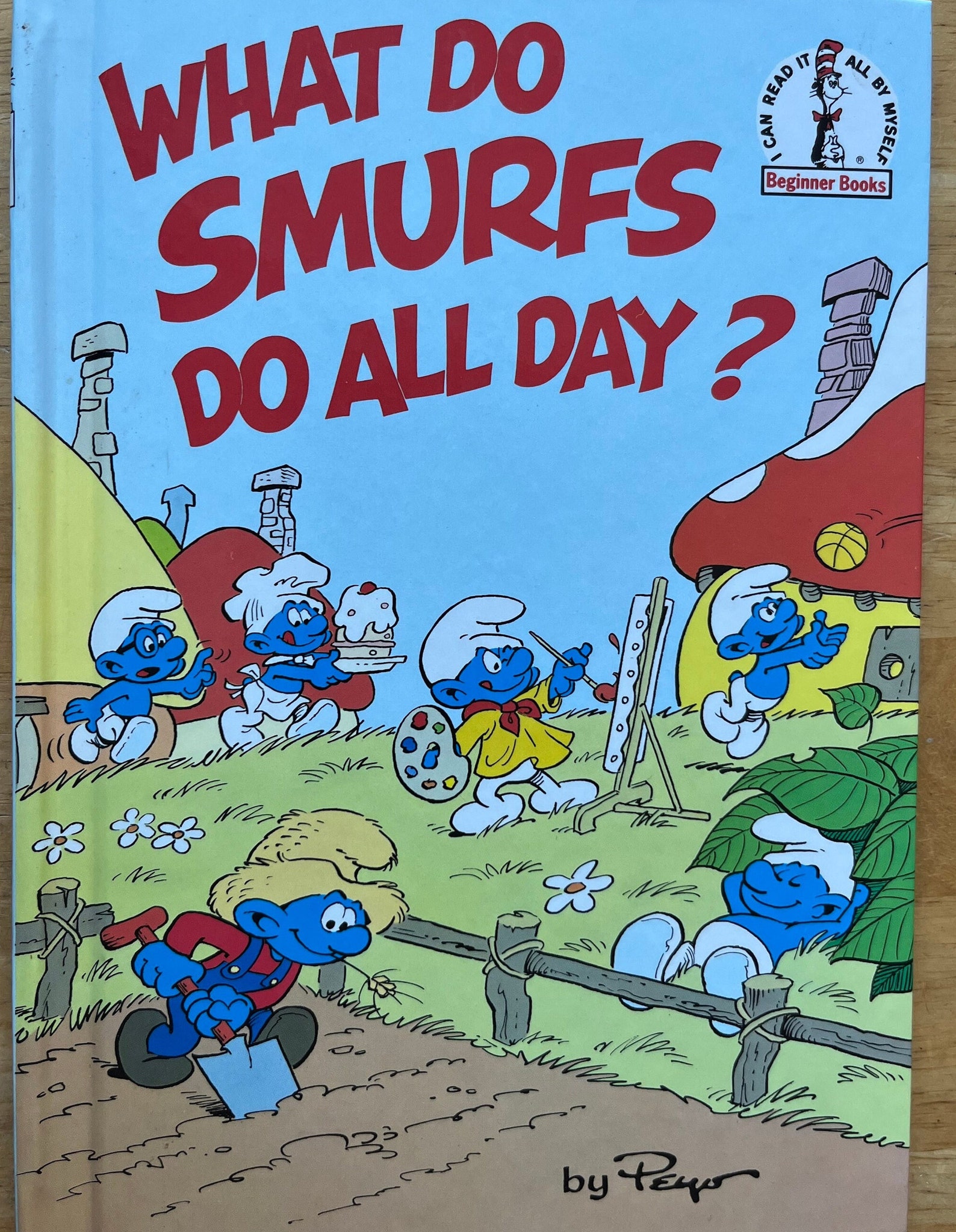 What Do Smurfs Do All Day? (hardcover) - Etsy