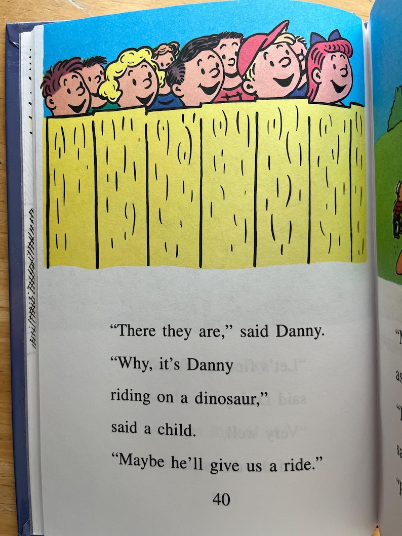 Danny and the Dinosaur by Syd Hoff (scholastic, Hardcover) - Etsy