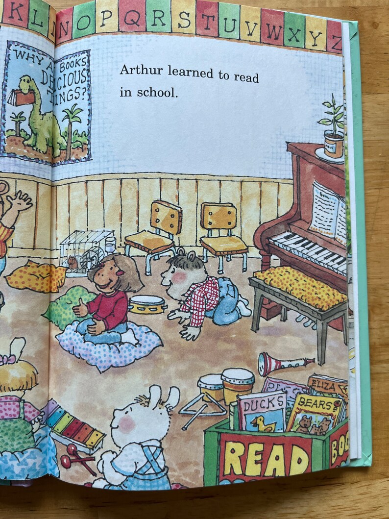 Arthur's Reading Race by Marc Brown (hardcover) - Etsy