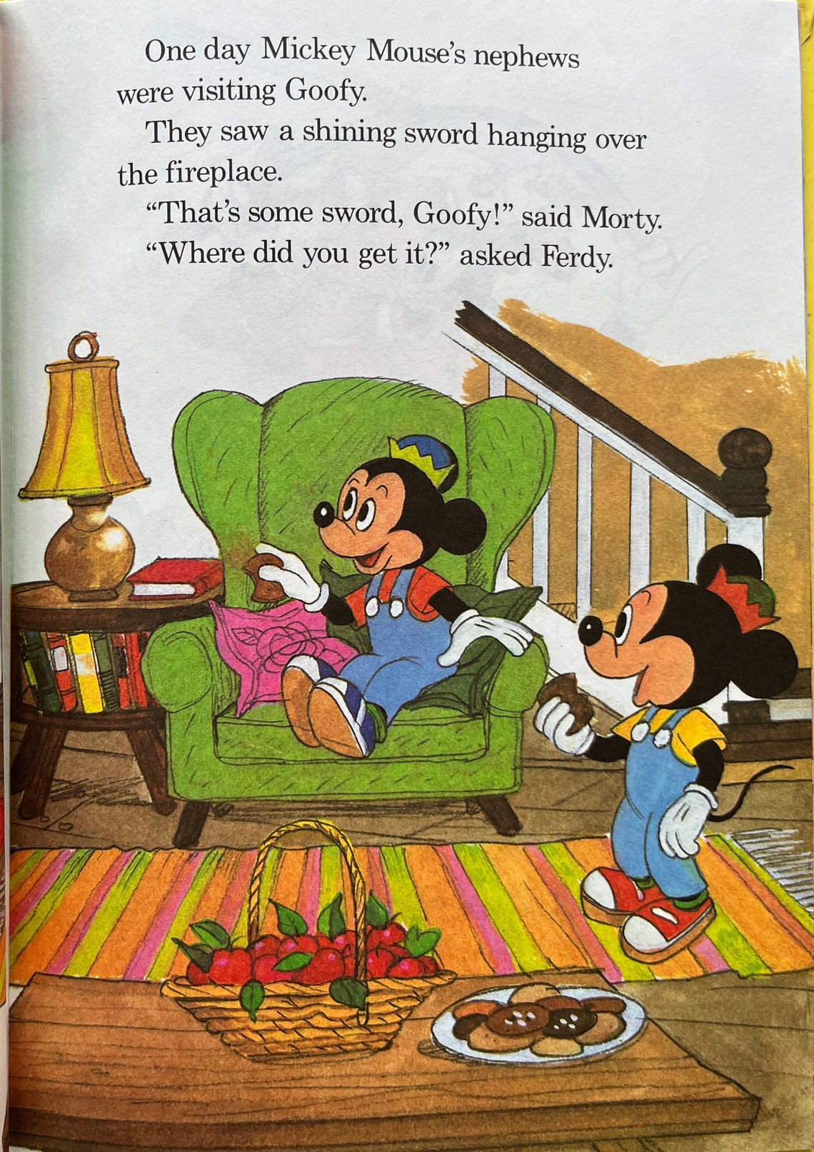 Walt Disney's Sir Goofy and the Dragon (hardcover) - Etsy