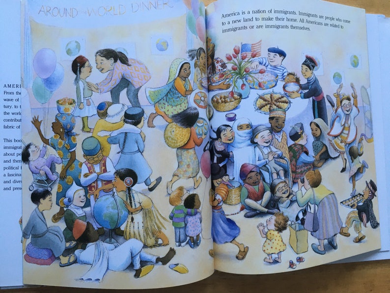 Coming to America the Story of Immigration by Betsy Maestro (hardcover ...