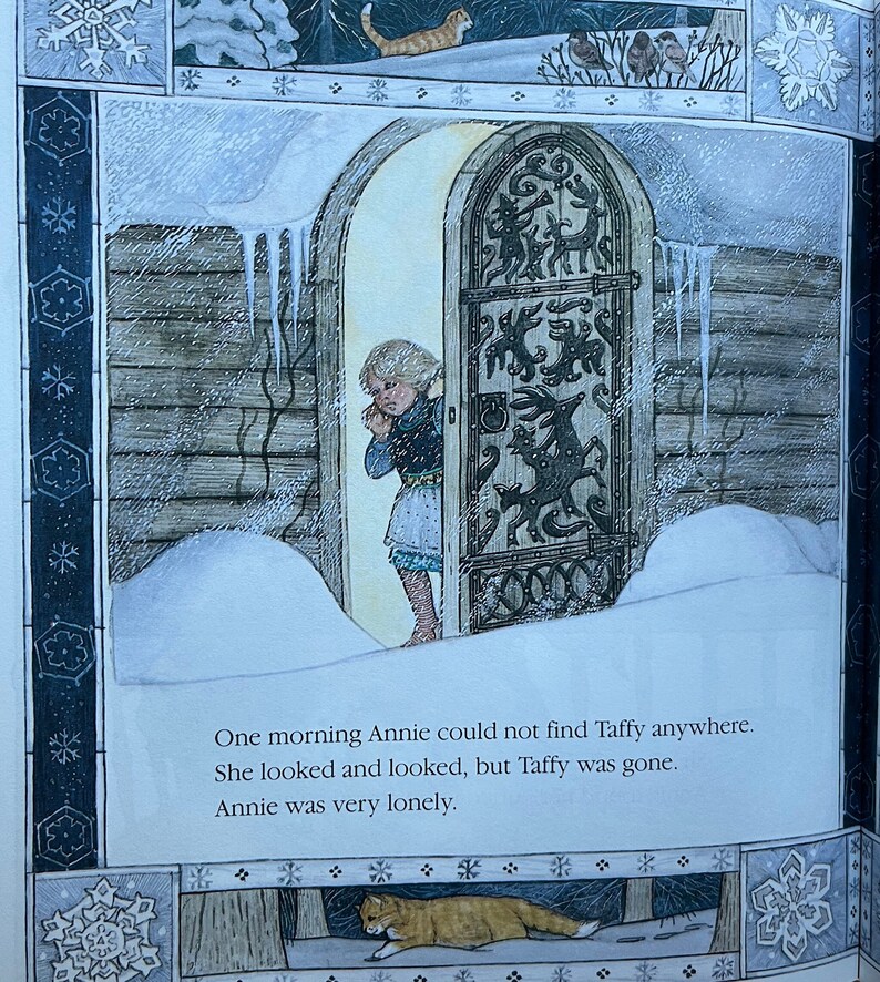 Annie and the Wild Animals by Jan Brett - Etsy