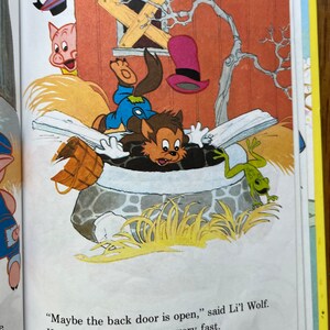 Walt Disney's the Big Bad Wolf and Li'l Wolf (hardcover, 1980 First ...