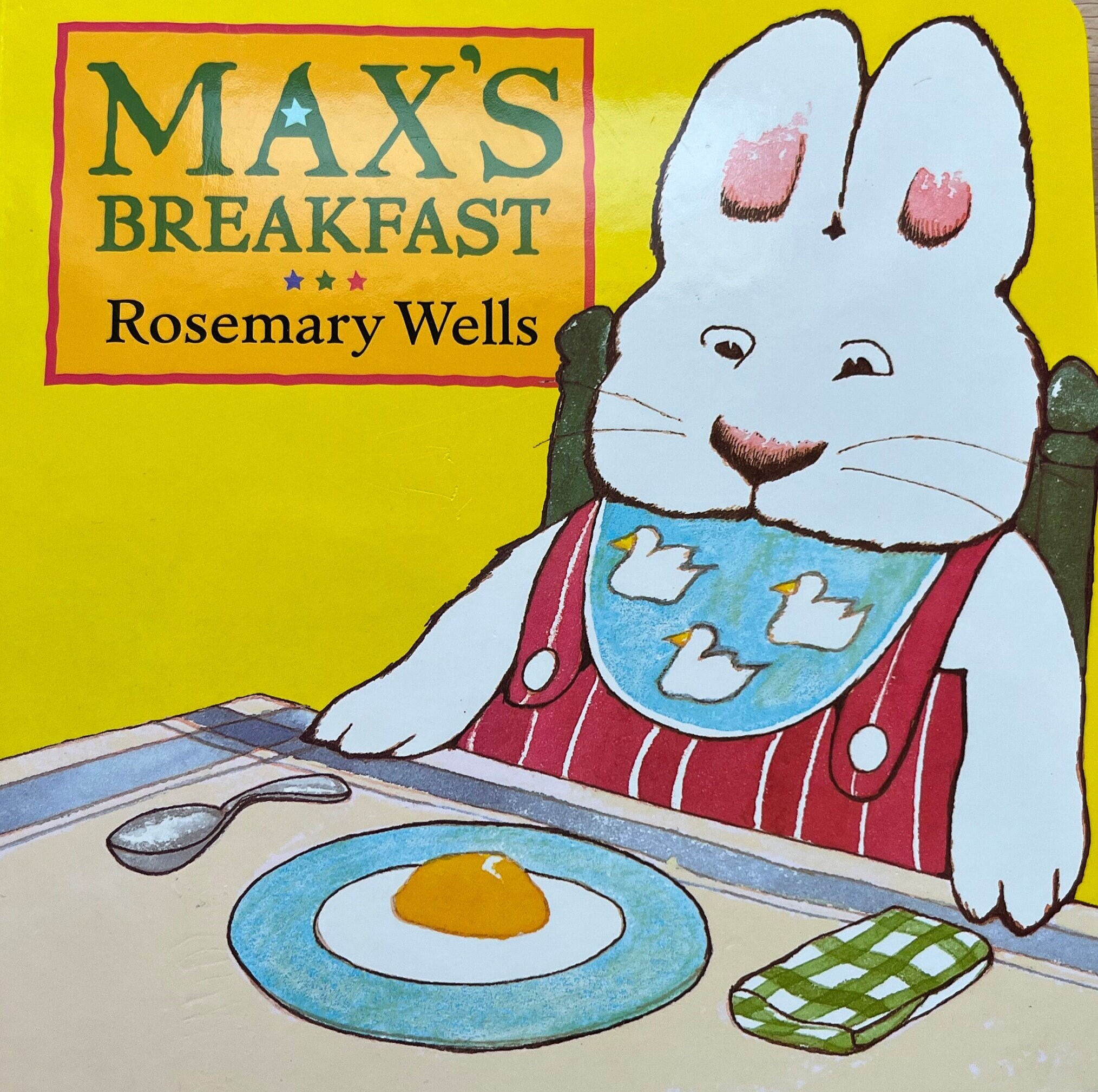 Max's Breakfast by Rosemary Wells (board Book) - Etsy