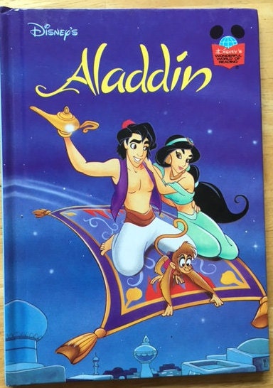 Disney's Aladdin (hardcover) - Etsy