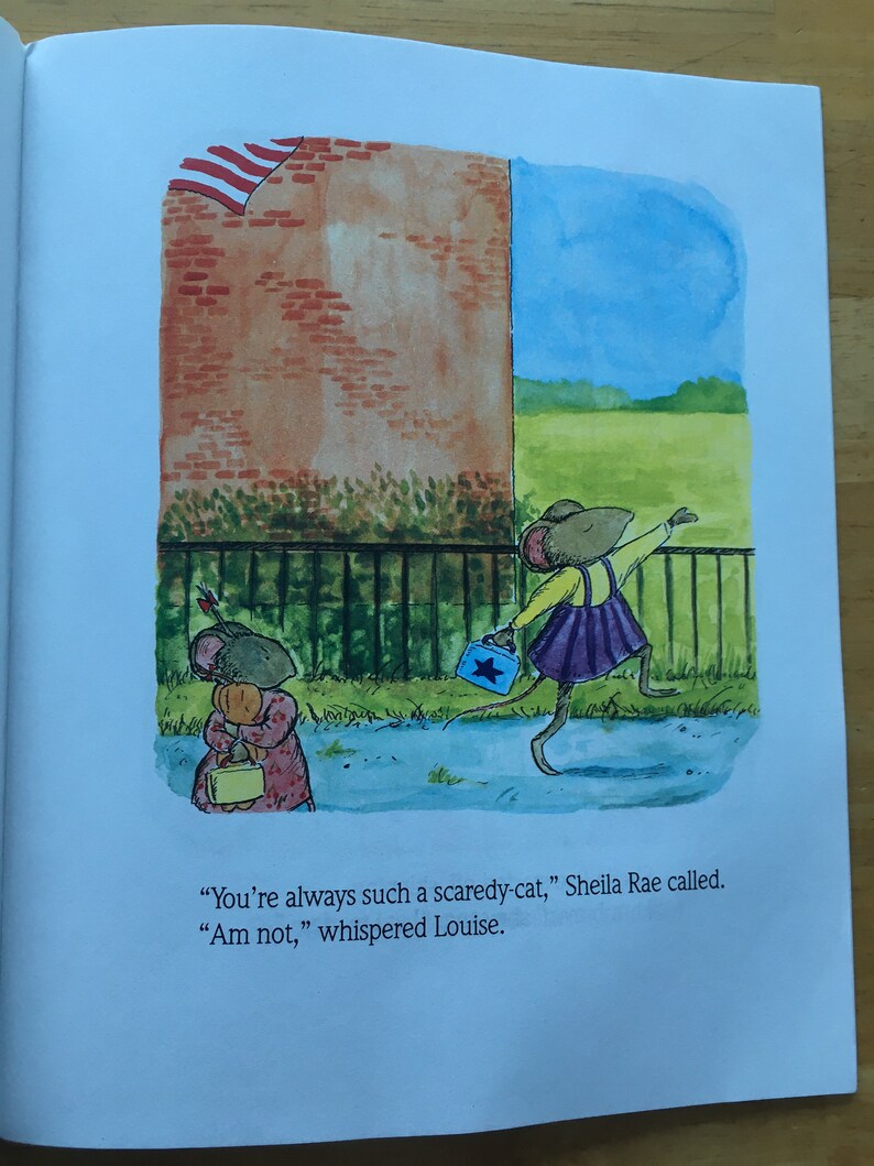 Sheila Rae, the Brave by Kevin Henkes scholastic - Etsy