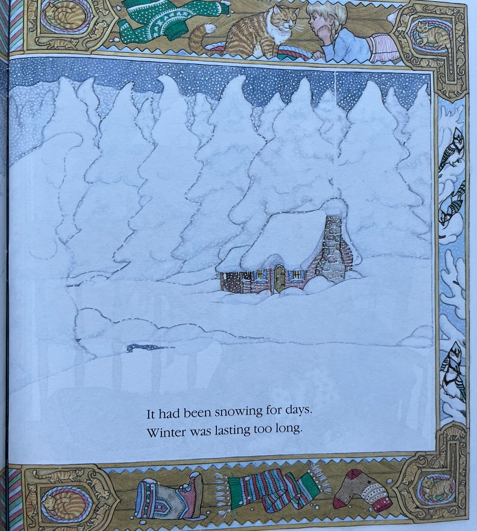 Annie and the Wild Animals by Jan Brett - Etsy