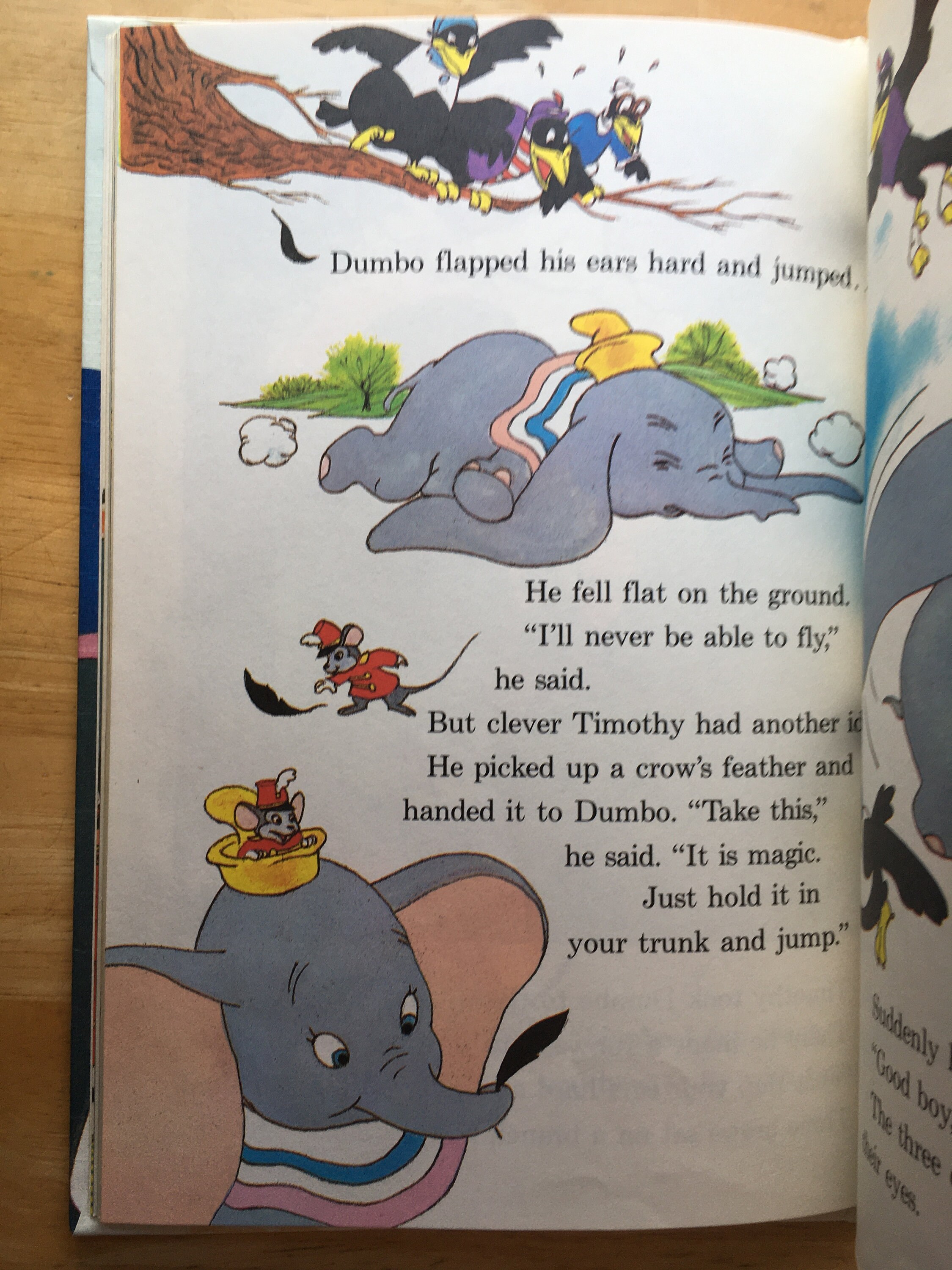 Walt Disney's Dumbo the Flying Elephant hardcover - Etsy