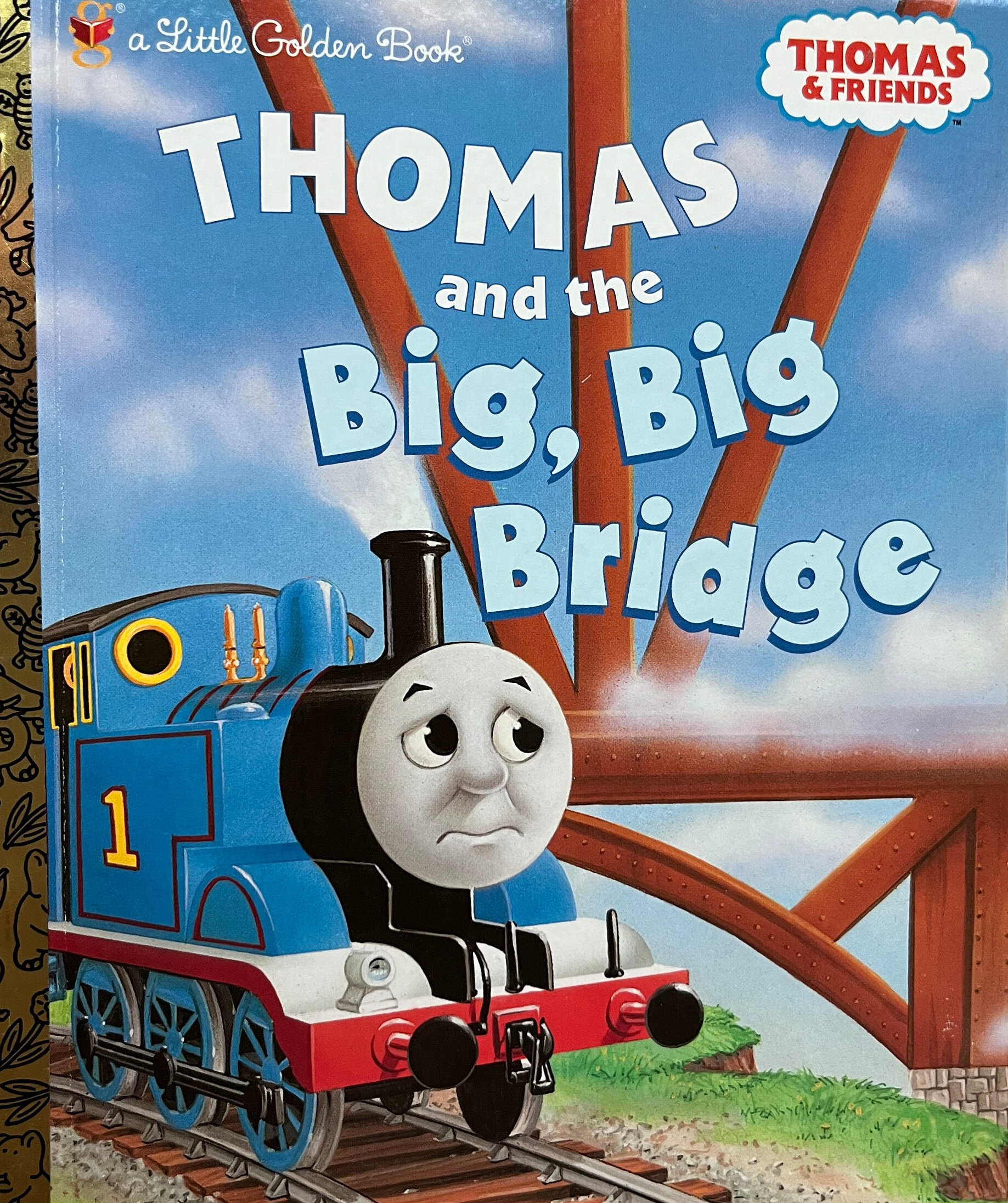 Thomas and the Big, Big Bridge (a Little Golden Book) - Etsy
