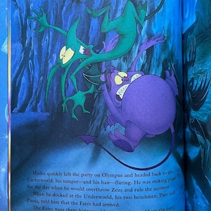 Disney's Hercules Classic Storybook From Mouse Works (hardcover) - Etsy