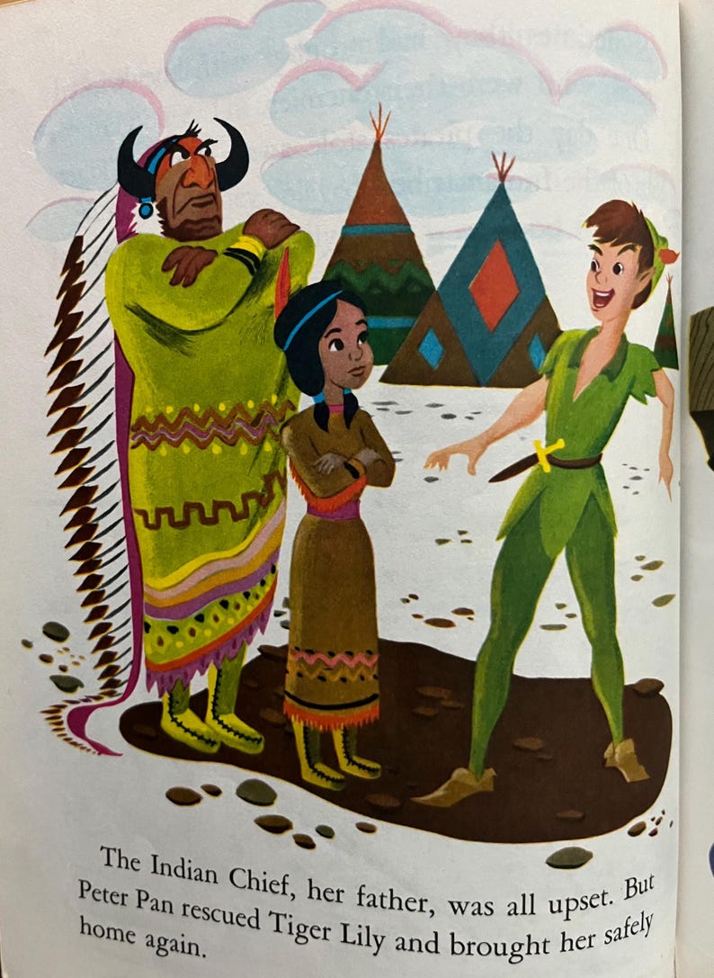 Walt Disney's Peter Pan and Wendy (a Little Golden Book) - Etsy