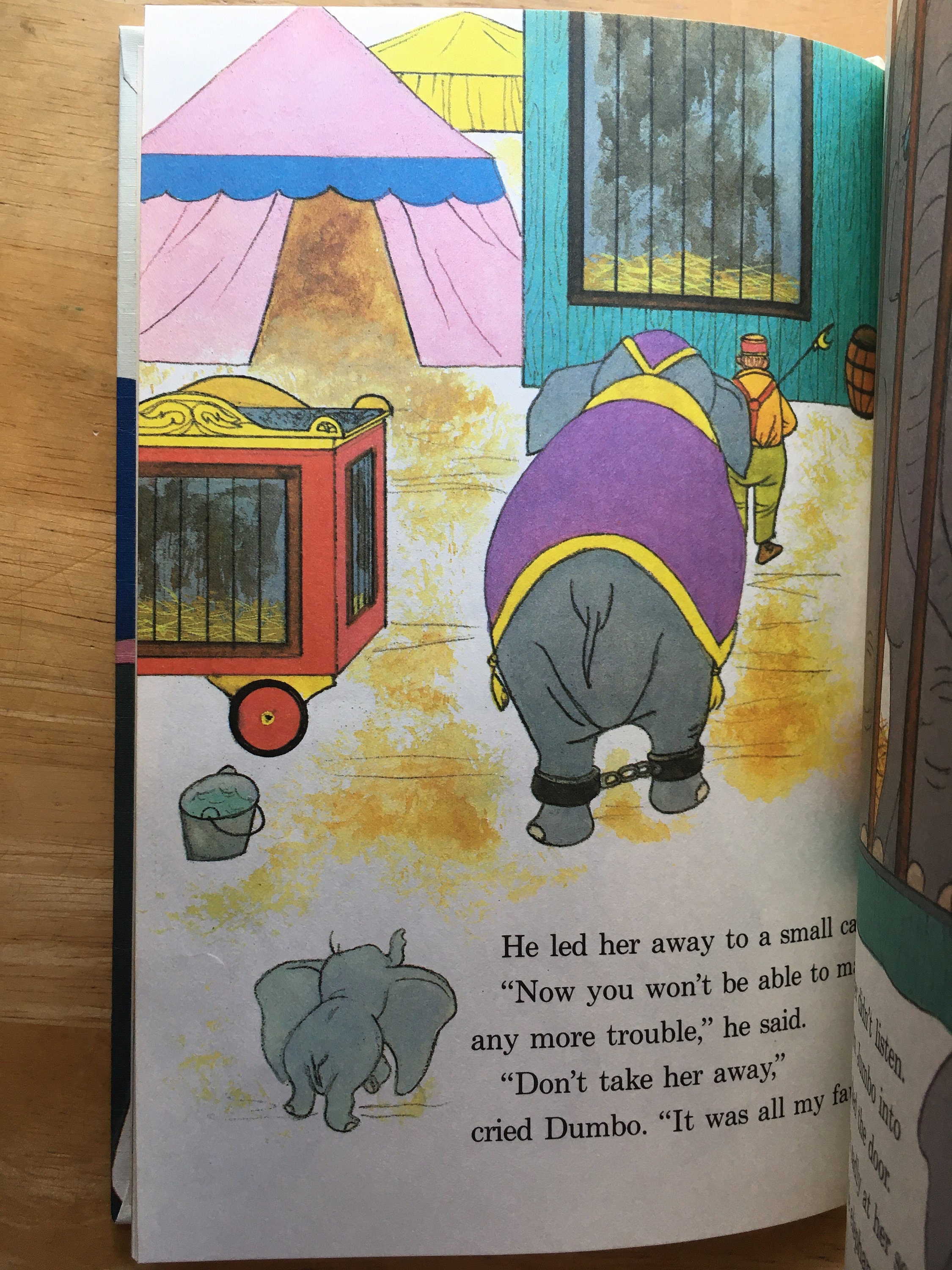 Walt Disney's Dumbo the Flying Elephant (hardcover) - Etsy