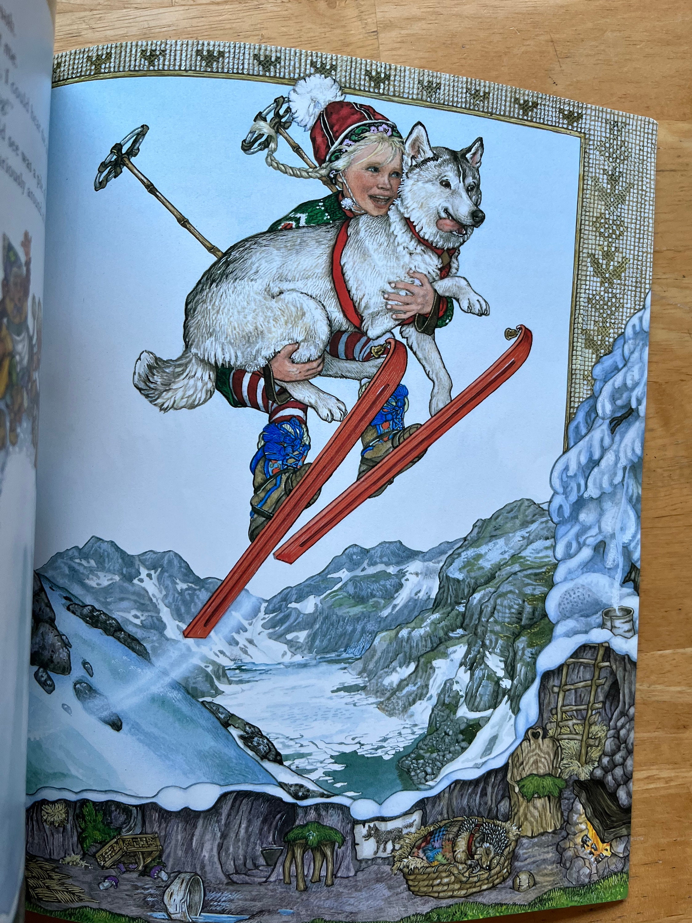 Trouble With Trolls by Jan Brett - Etsy