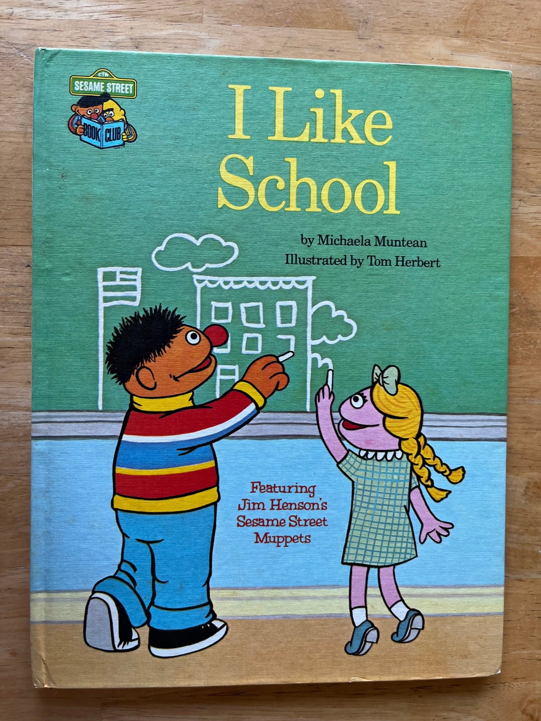 I Like School (sesame Street, Hardcover) - Etsy