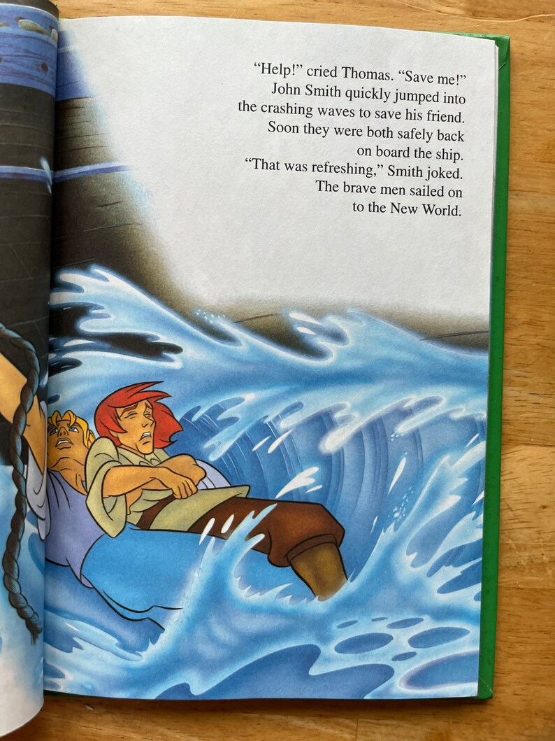 Disney's Pocahontas first American Edition, Hardcover - Etsy