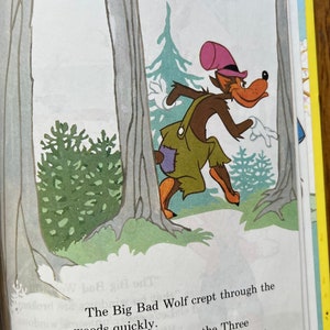 Walt Disney's the Big Bad Wolf and Li'l Wolf (hardcover, 1980 First ...