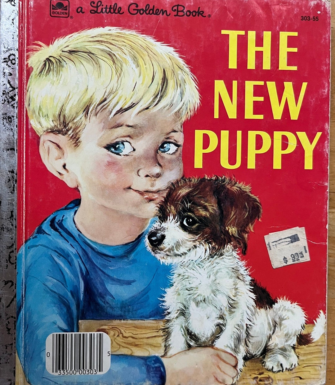 The New Puppy (1969, a Little Golden Book) - Etsy