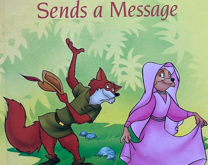 Disney's Robin Hood Sends a Message (first American Edition, 1997) - Etsy