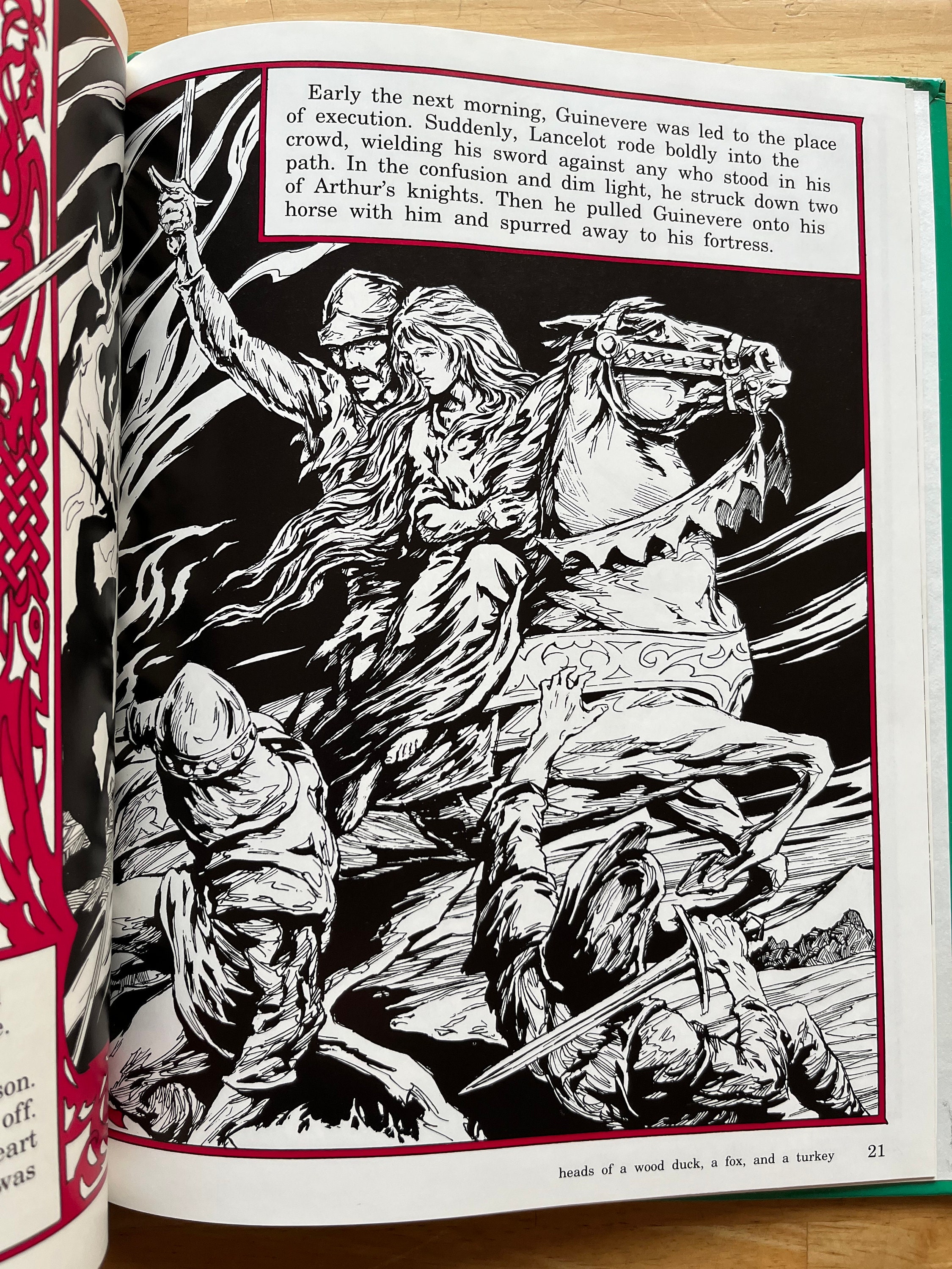 King Arthur A Hidden Picture Story (hardcover) - Etsy