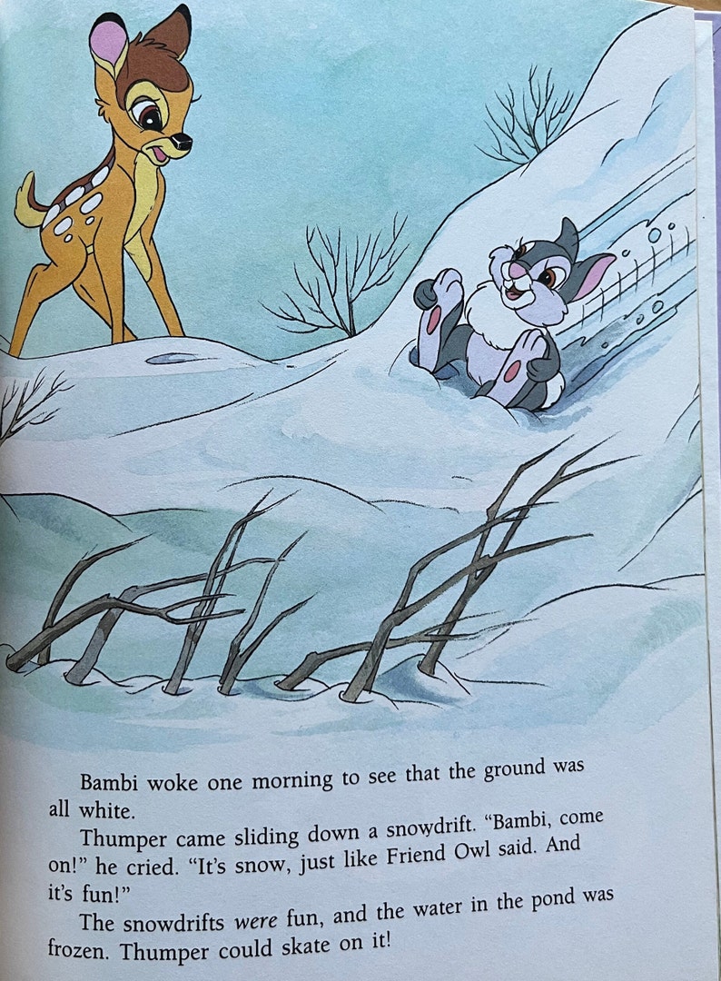 Walt Disney's Bambi and His Forest Adventures A Book About Friendship ...