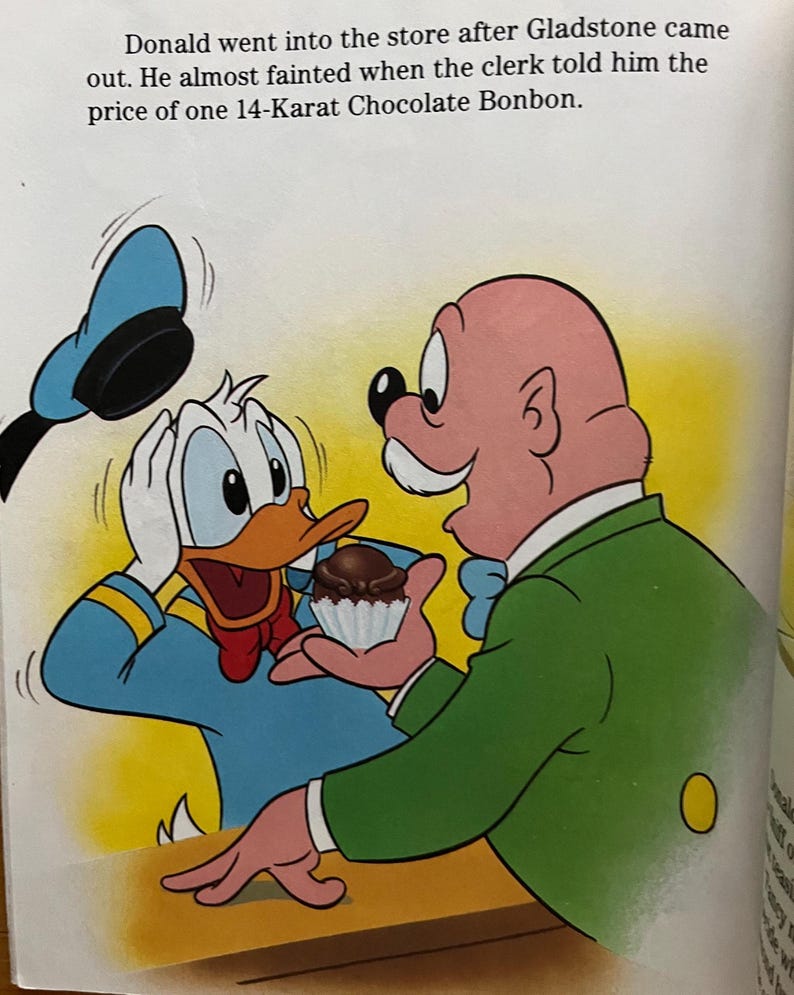 Walt Disney's Donald Duck Some Ducks Have All the Luck (a Little Golden ...