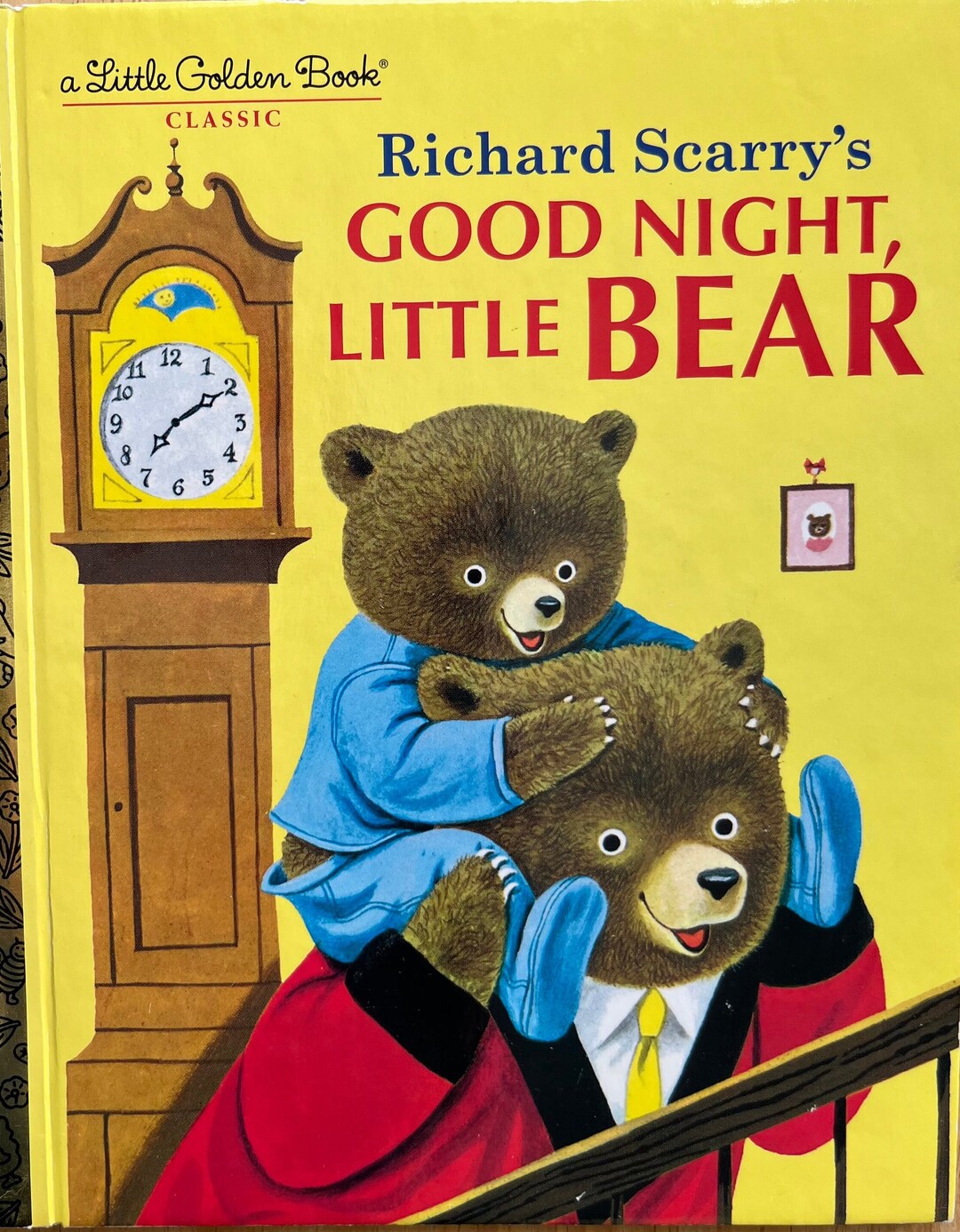 Richard Scarry's Good Night, Little Bear (a Little Golden Book) - Etsy