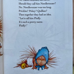 A Porcupine Named Fluffy by Helen Lester, Illustrated by Lynn Munsinger ...