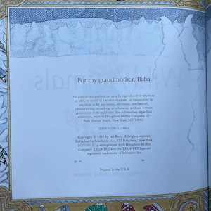 Annie and the Wild Animals by Jan Brett - Etsy