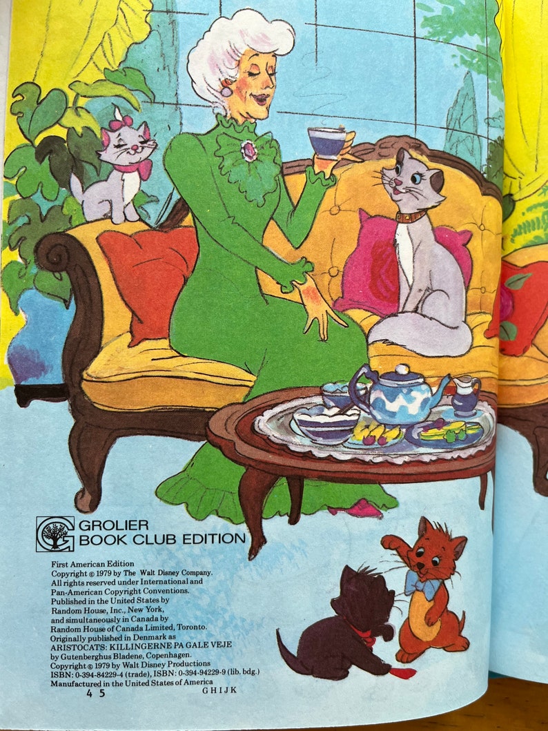 Disney's the Aristocats Get Into Mischief (first American Edition ...