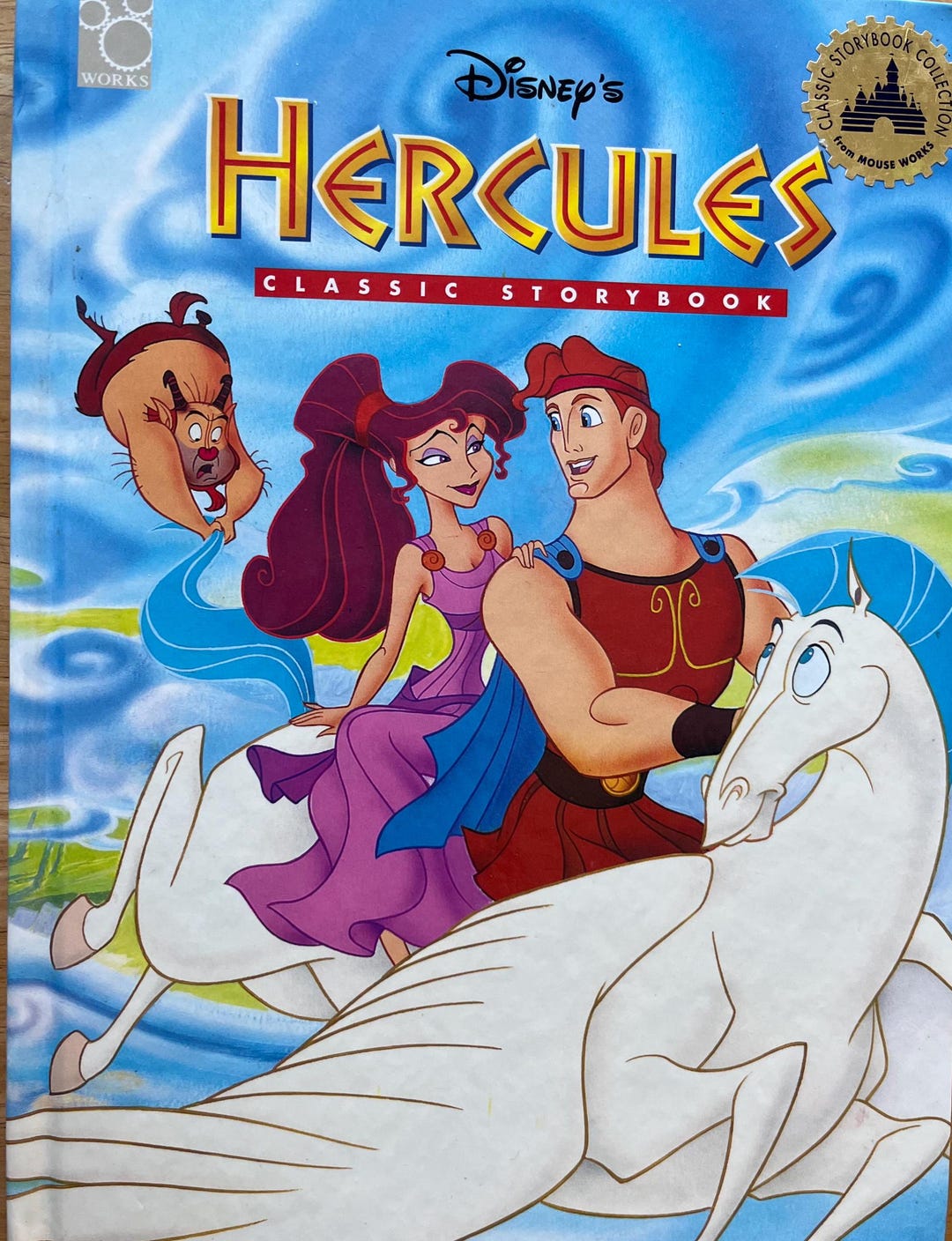 Disney's Hercules Classic Storybook From Mouse Works (hardcover) - Etsy