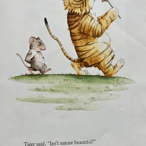 The Rat and the Tiger (hardcover) - Etsy