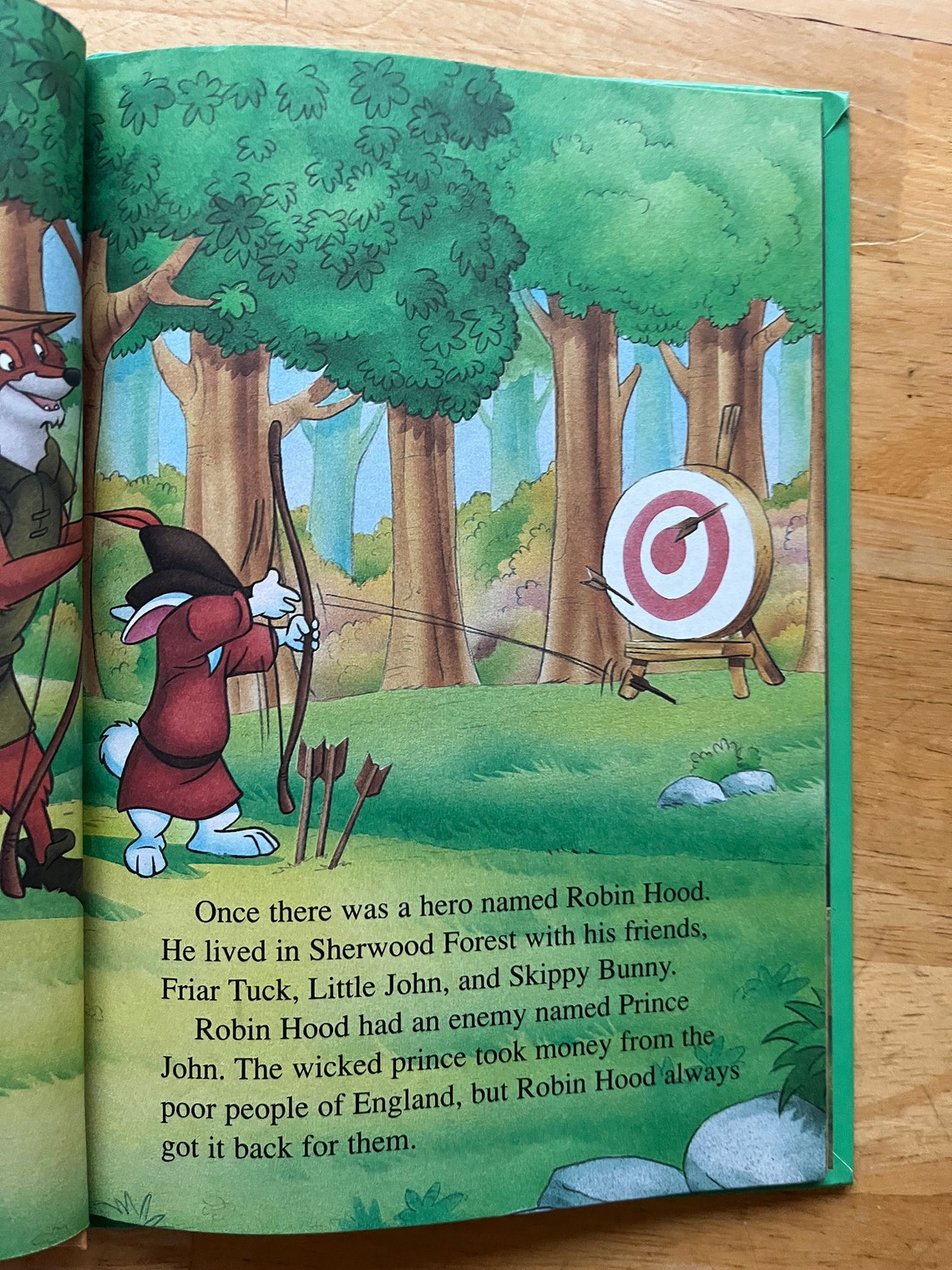 Disney's Robin Hood Sends a Message (first American Edition, 1997) - Etsy