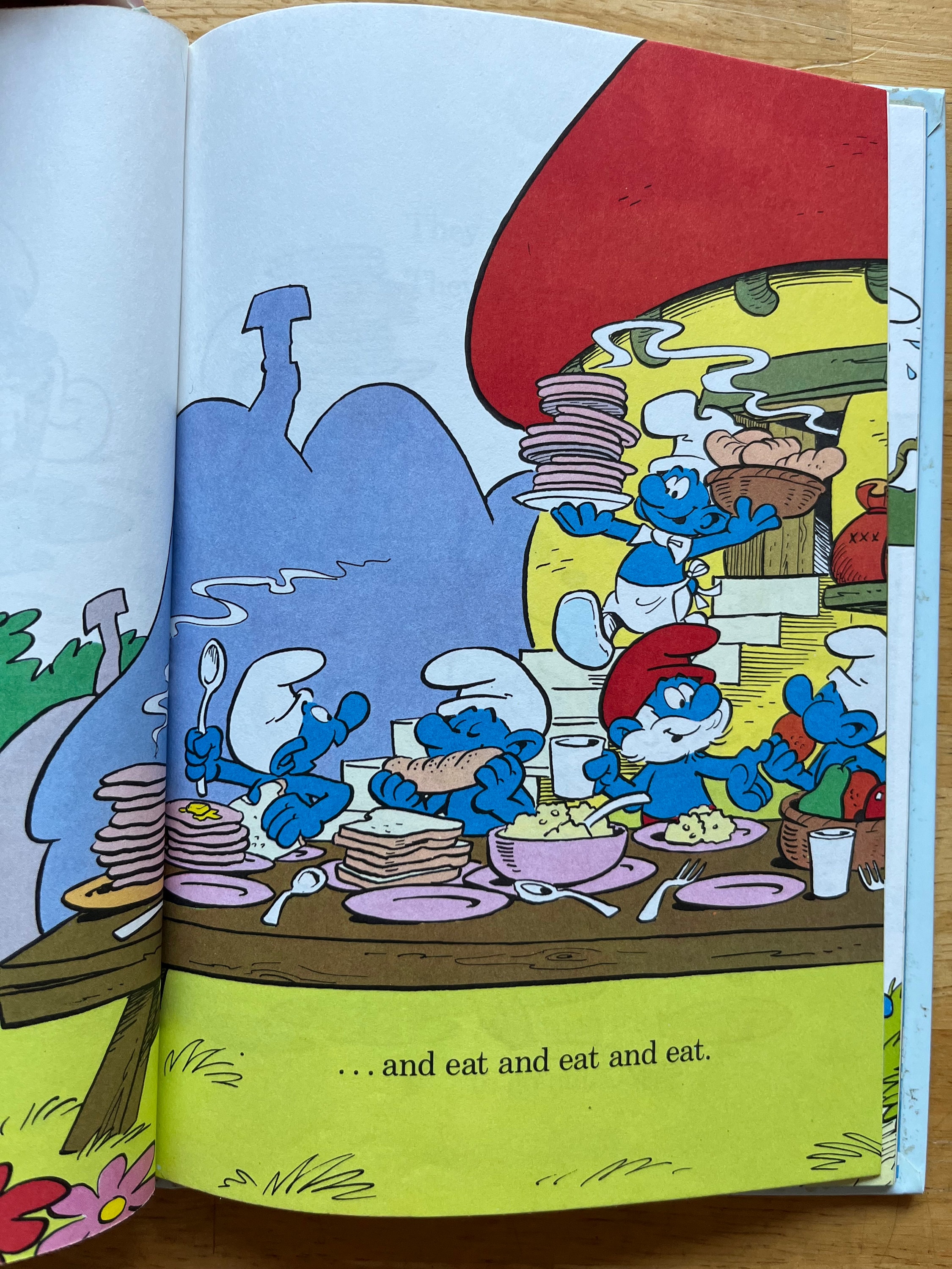 What Do Smurfs Do All Day hardcover - Etsy