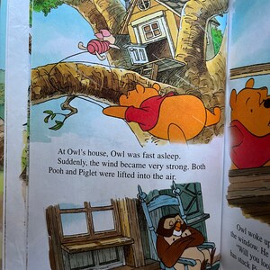 Disney's Winnie the Pooh and the Windy Day (hardcover) - Etsy