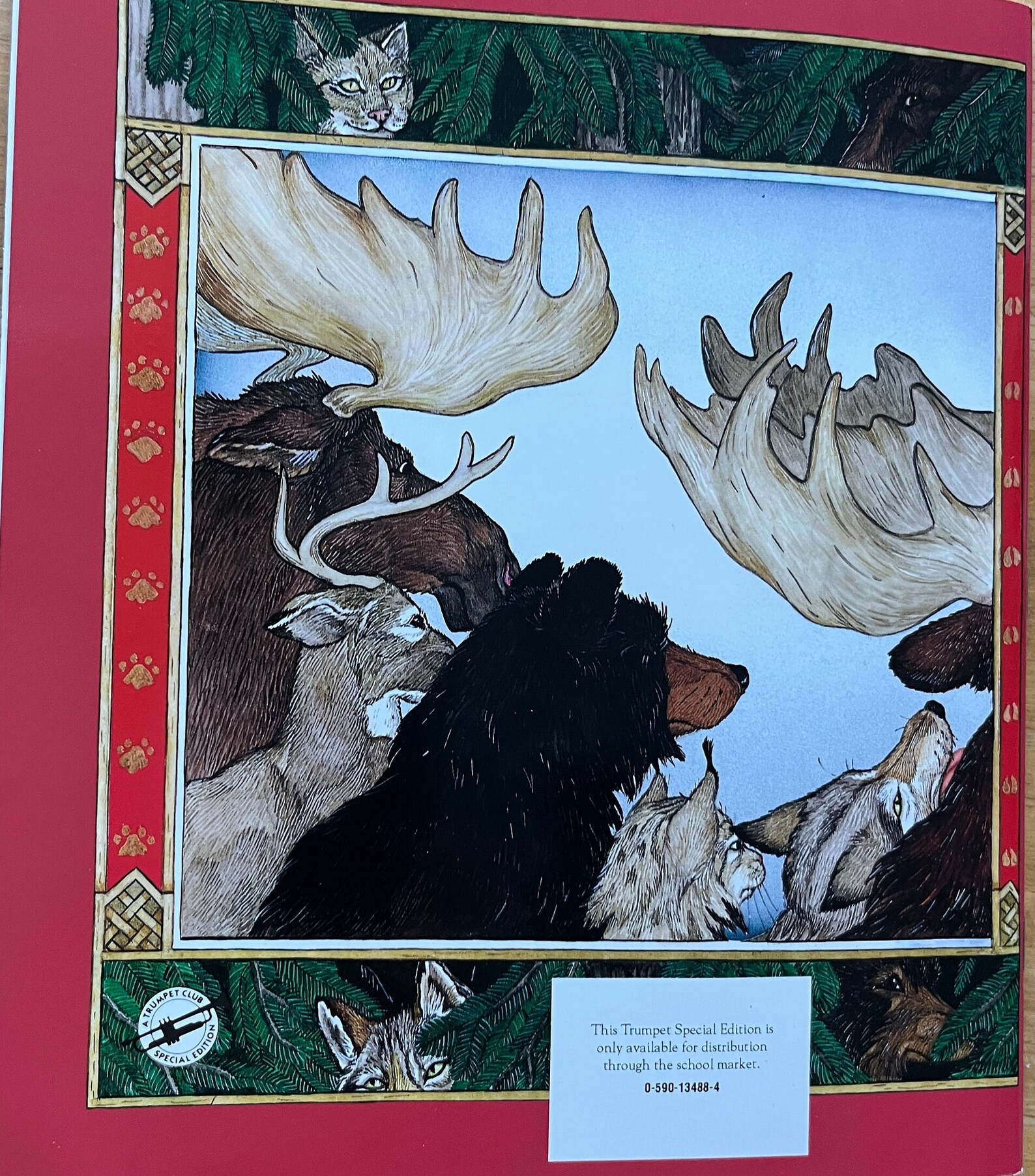 Annie and the Wild Animals by Jan Brett - Etsy