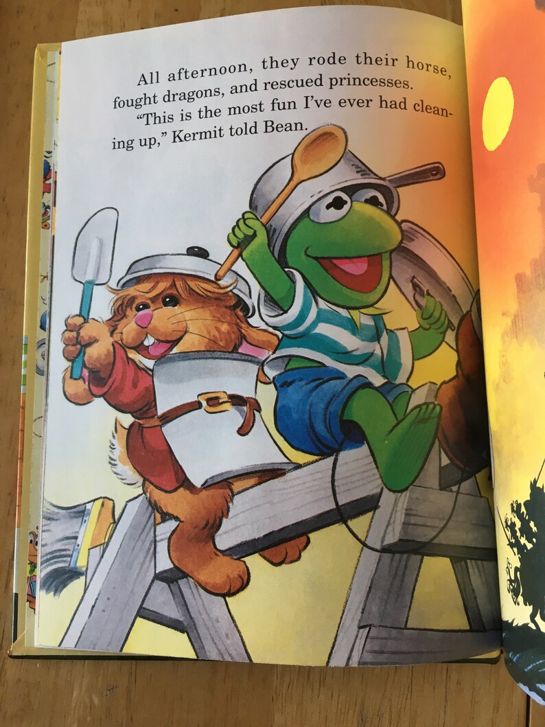 Set of 5 Jim Henson's Muppets Books hardcover - Etsy