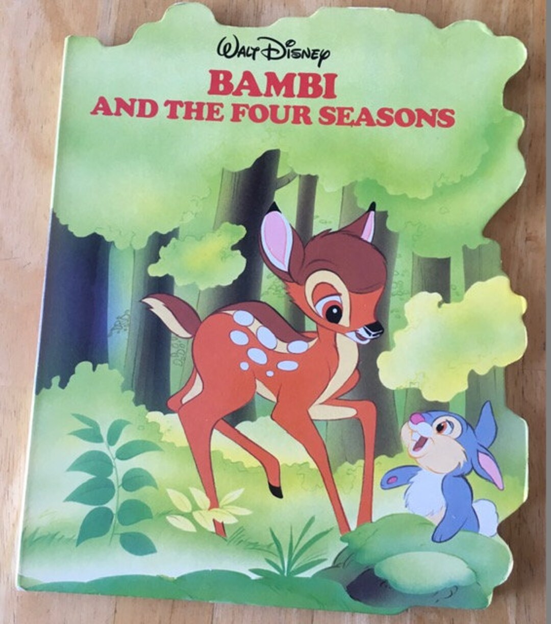 Walt Disney Bambi and the Four Seasons Cardboard Book - Etsy