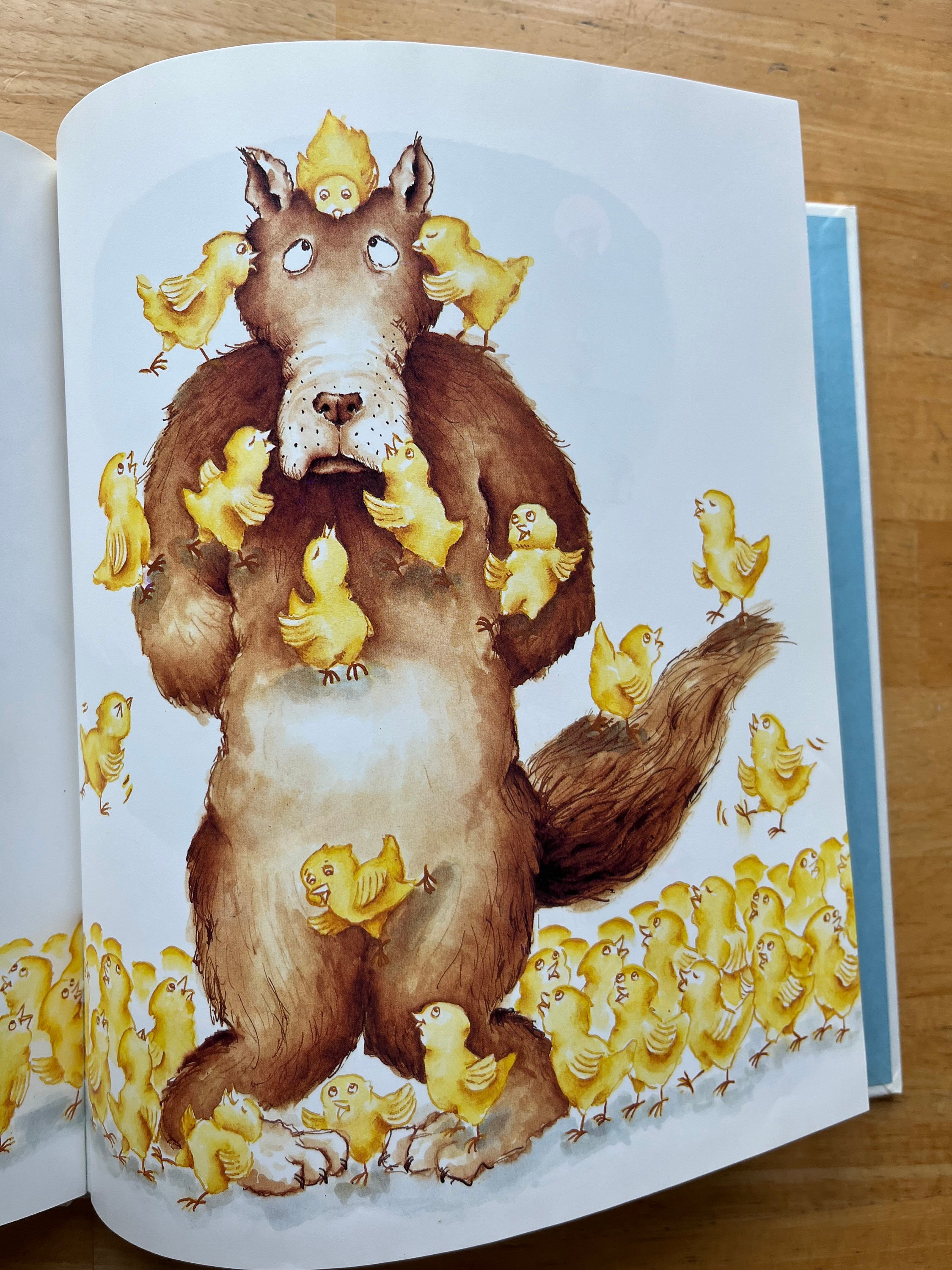 The Wolf's Chicken Stew by Keiko Kasza hardcover - Etsy