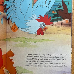 Walt Disney Lady and the Tramp (hardcover) - Etsy