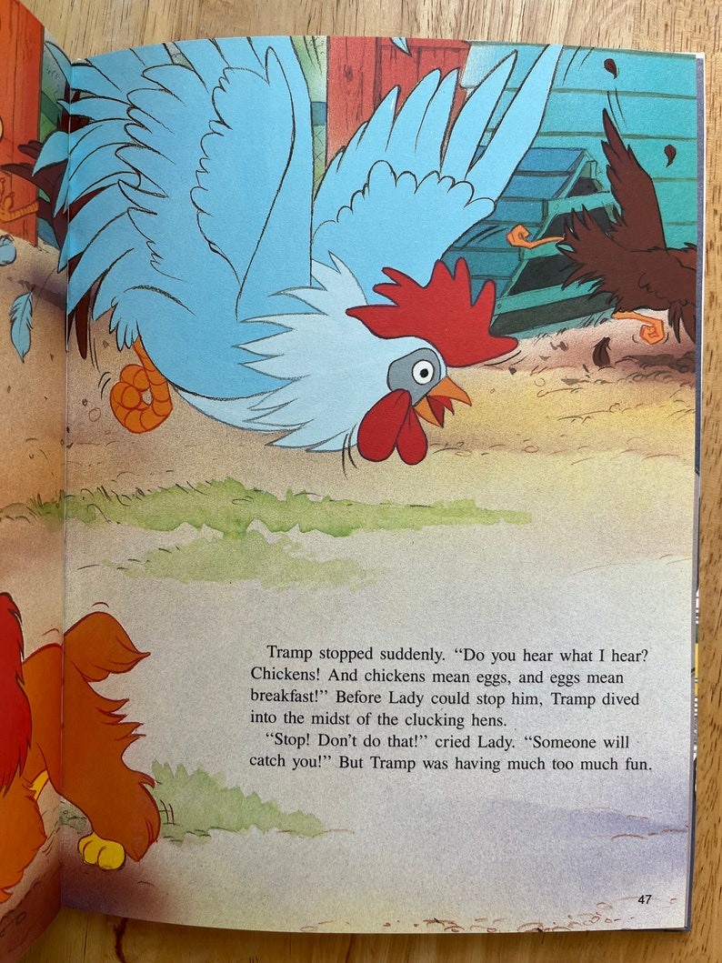 Walt Disney Lady and the Tramp (hardcover) - Etsy