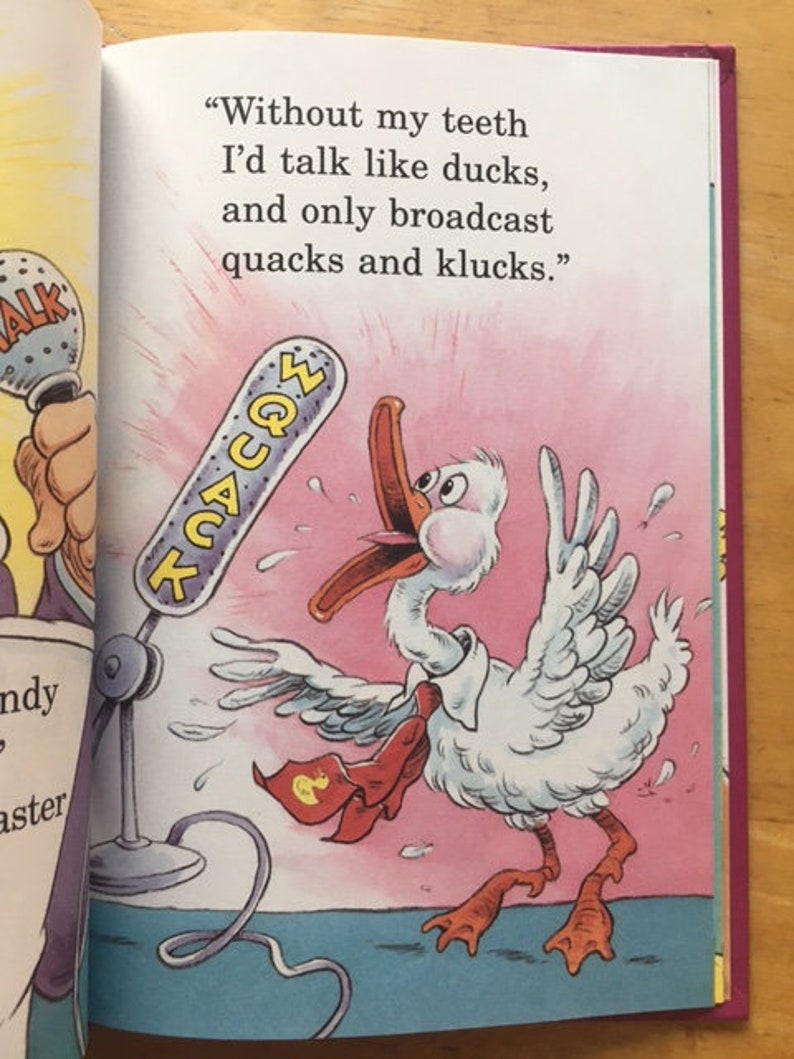 The Tooth Book by Dr. Seuss writing as Theo. Lesieg, Illustrated by Joe ...