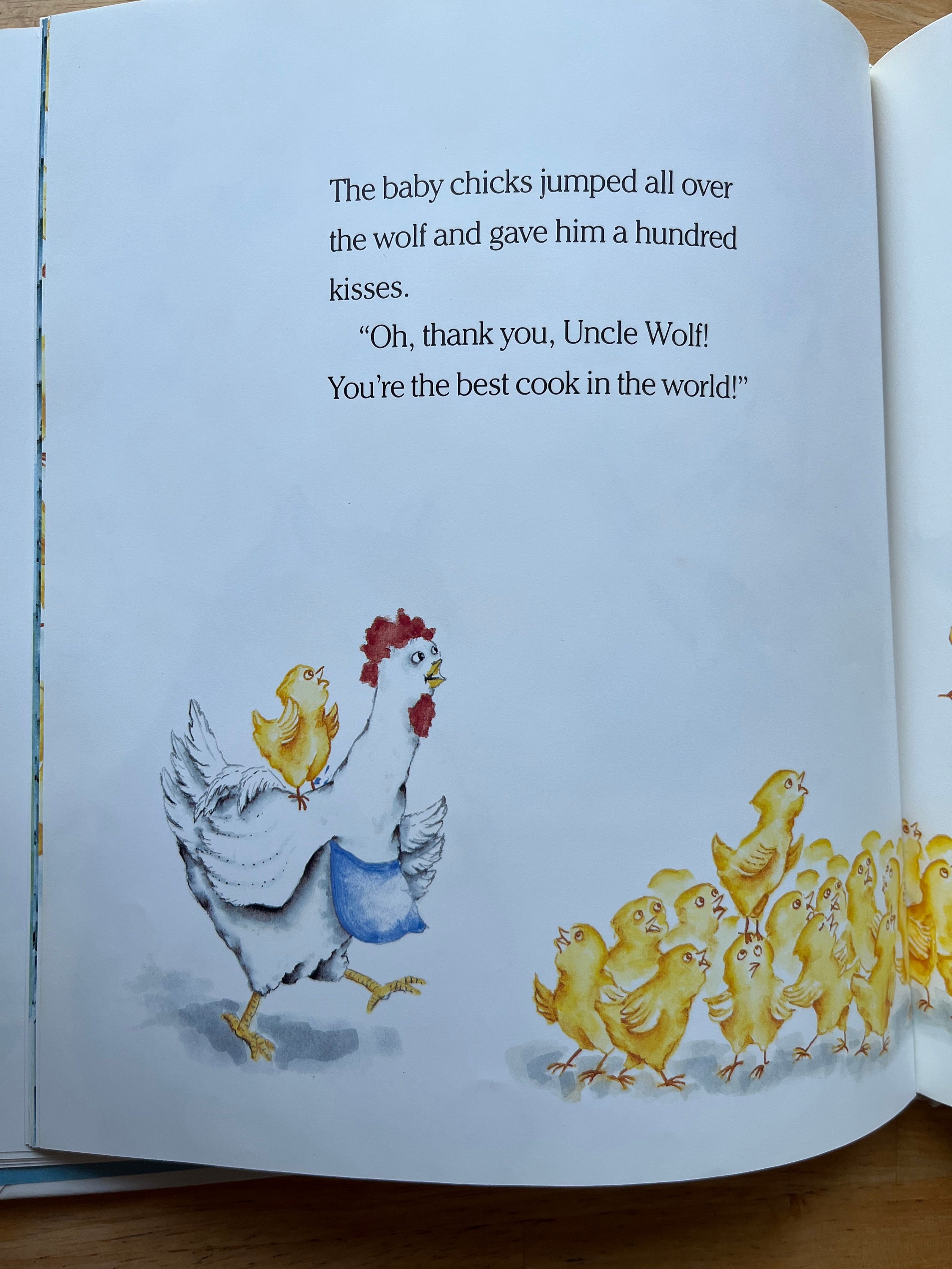 The Wolf's Chicken Stew by Keiko Kasza hardcover - Etsy