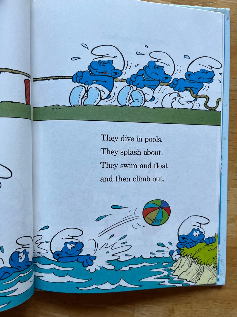 What Do Smurfs Do All Day? (hardcover) - Etsy