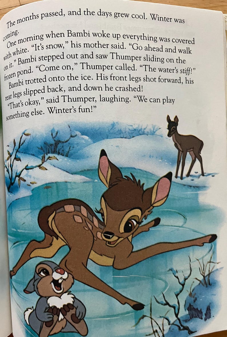 Walt Disney's Bambi (a Little Golden Book) - Etsy